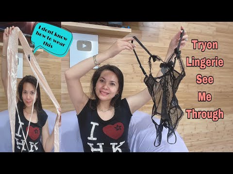 TRY ON SHEIN LINGERIE AND SEXY DRESS ❤️