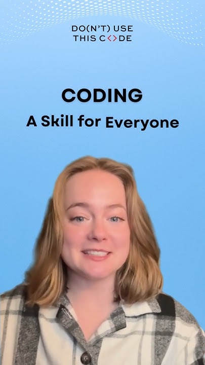 Coding Is a Skill for Everyone #learntocode #python #openscience - YouTube