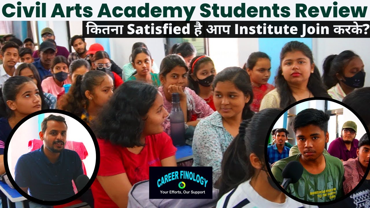Civil Arts Academy Students Review at Kankarbagh Center - YouTube