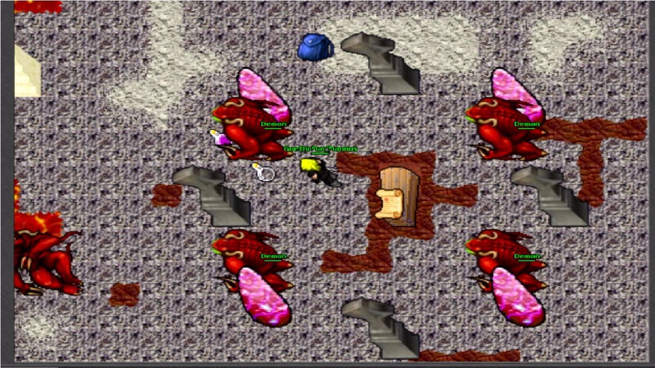 Old Tibia - EK 154 Solo Parchment with Burst Arrows (Solera 2005 7.4) - YouTube