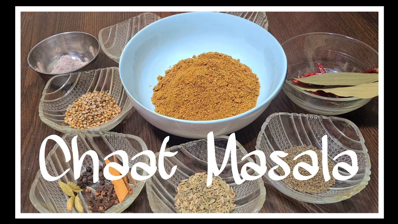 চাট মসলা | Chaat Masala | How To Make Chaat Masala | Home Made Chaat ...