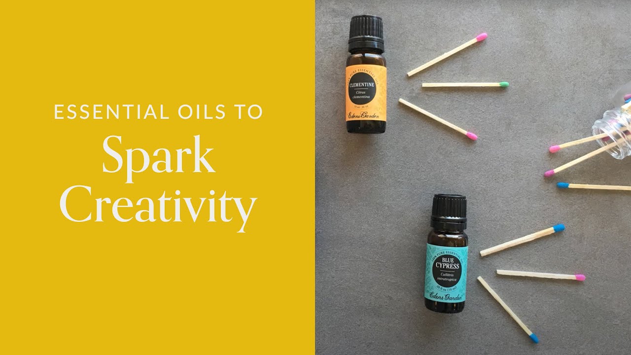 Essential Oils to Spark Creativity - YouTube
