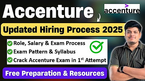 Accenture 2025 BATCH Free Preparation - YouTube