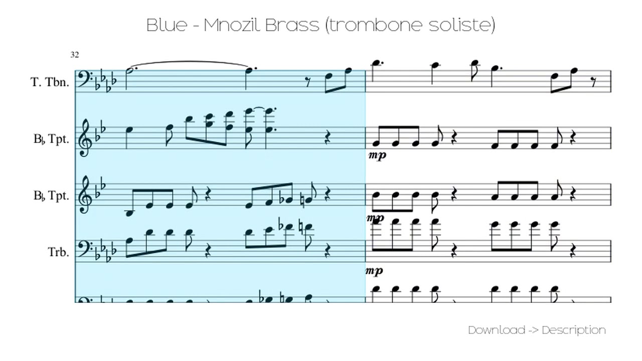 🎶 Blue - Mnozil Brass (trombone Soliste) 🎸🎸 - YouTube