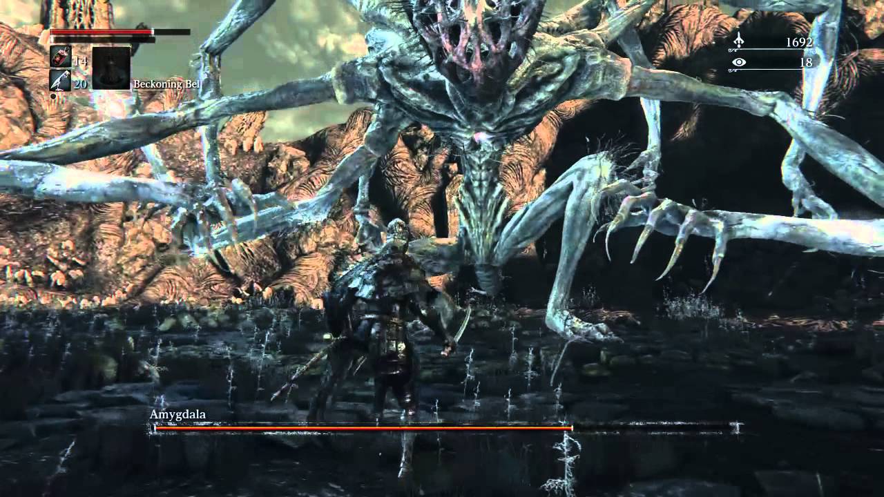 Bloodborne - Boss Fight - Amygdala - YouTube