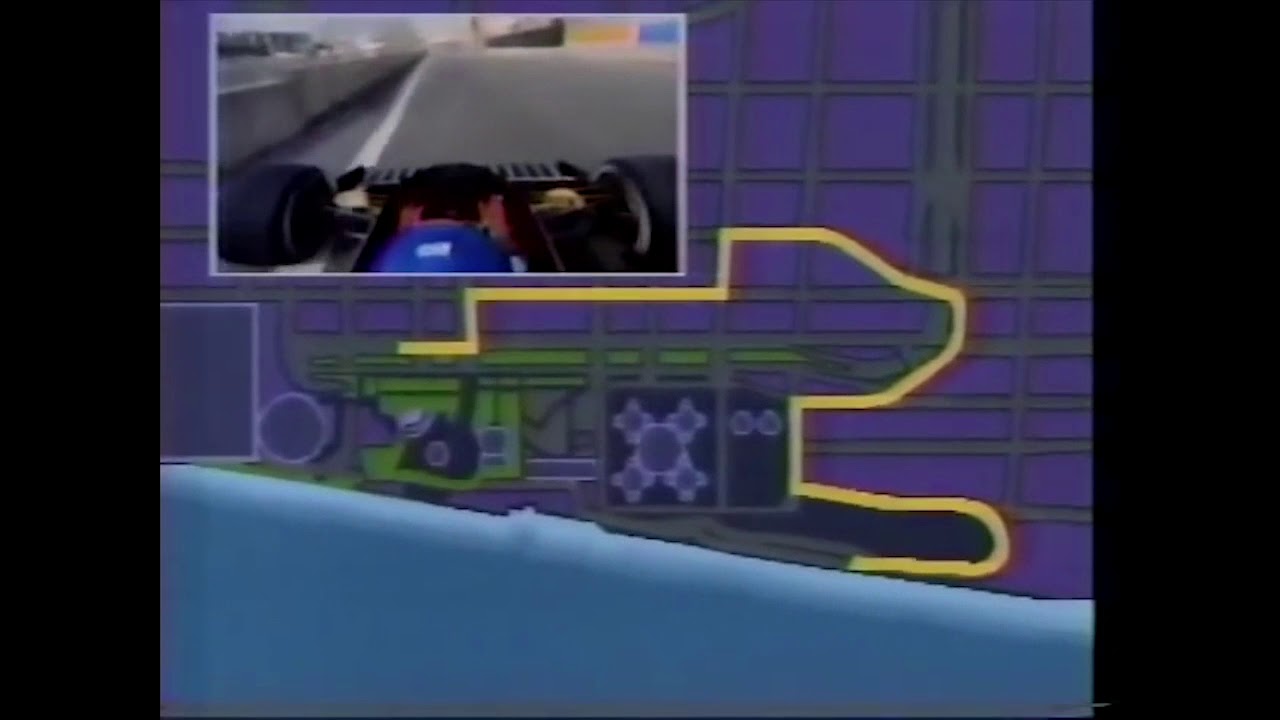 Detroit F1 circuit onboard 1986 - YouTube