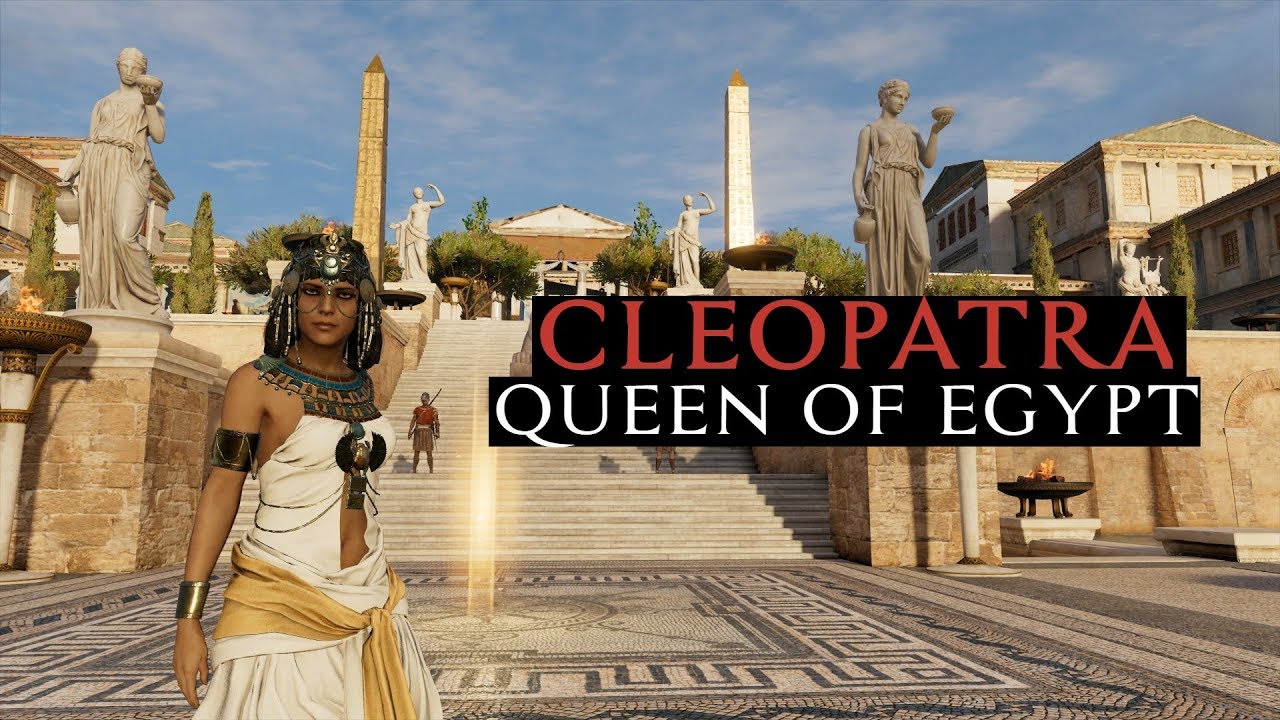 Assassins Creed Origins Discovery Tour Cleopatra - YouTube