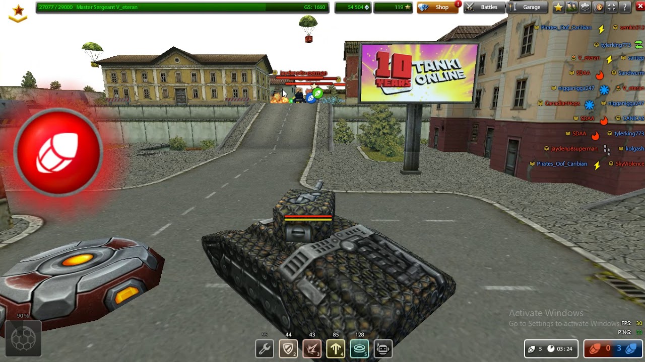 Tanki Online Lets Play#2 (ქართულად) OPEN 2 CONTAINER - YouTube