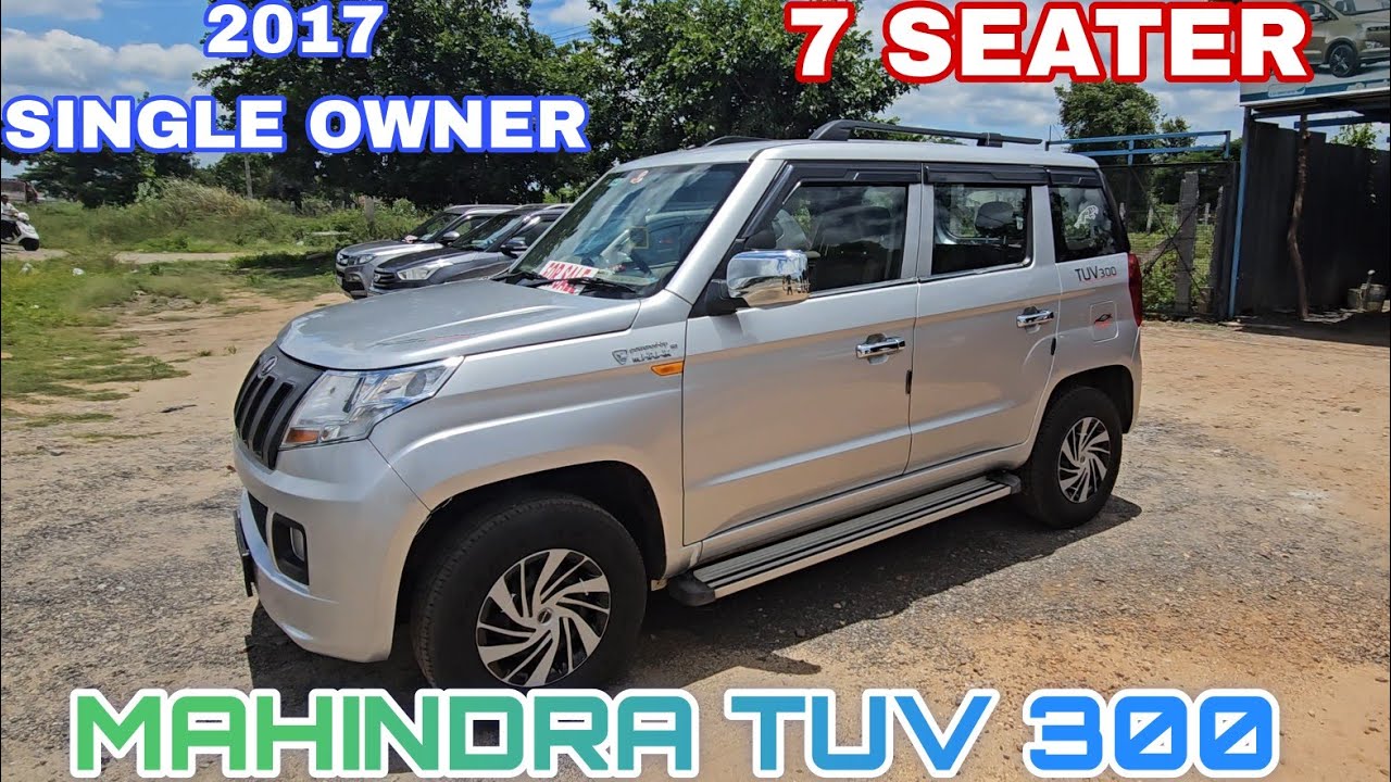 BEST MAHINDRA 7 SEATER TV 300 CAR FOR SALE | KRISHNAGIRI #tuv300 - YouTube