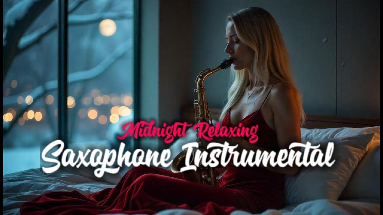 Midnight Relaxing Saxophone 🎷 | Smooth Jazz Instrumental for Late Night ...