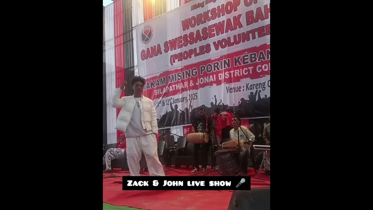 ZACK &JOHN LIVE SHOW🎤#newmisingsong #misingvideosong @zacknjohnofficial7546 ...