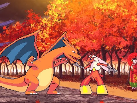 MUGEN: Charizard (Me) Vs Blaziken - YouTube