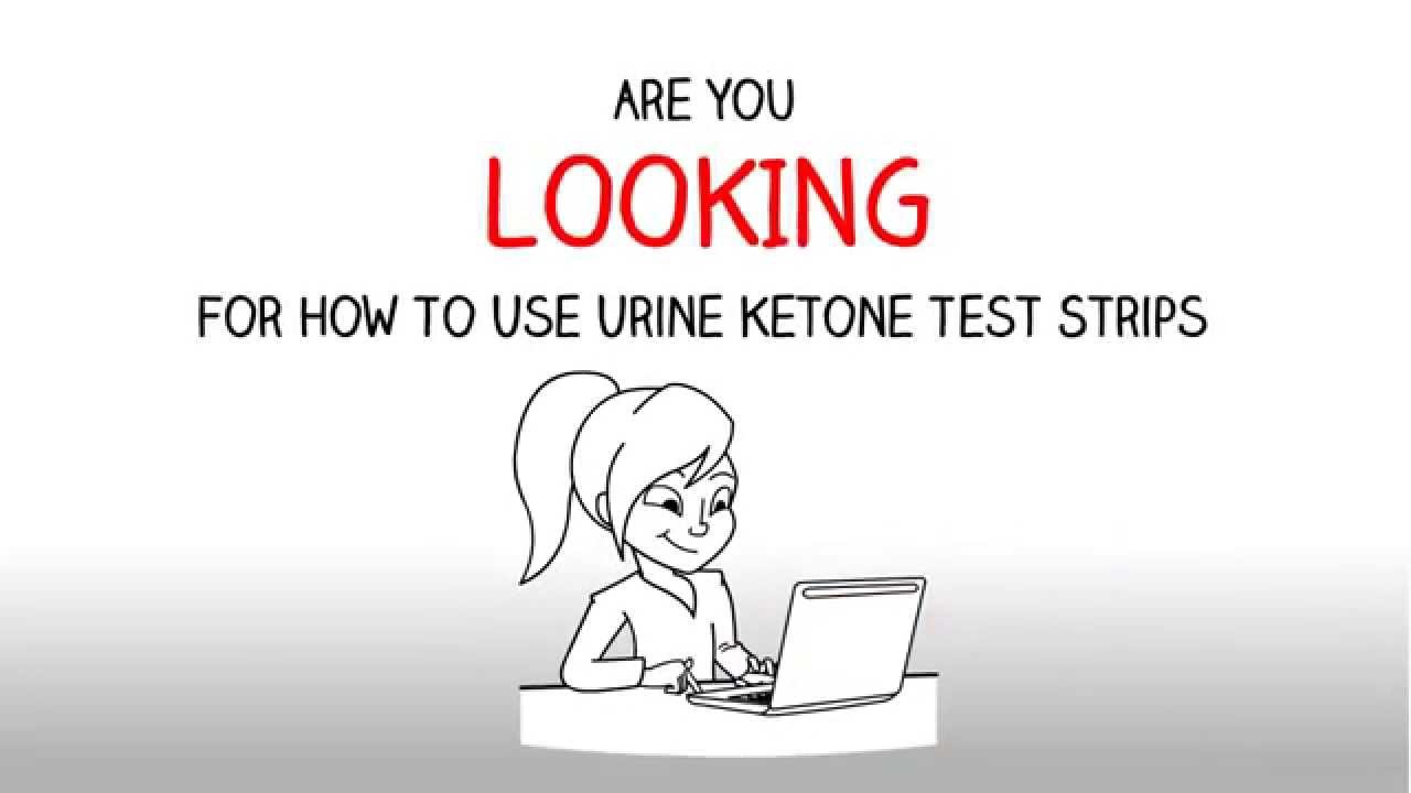 How To Test For Ketones Using Urine Ketostix Test Strips - YouTube