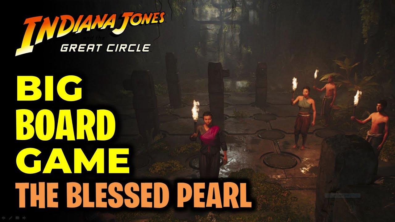 Solve the Big Board Game | The Blessed Pearl | Indiana Jones and the ...