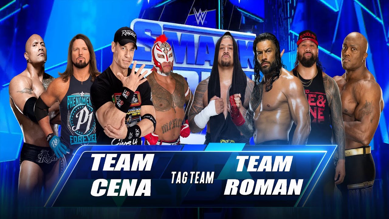 Team Cena vs. Team Reigns: Battle for Supremacy WWE2k23 || WWE Ke ...