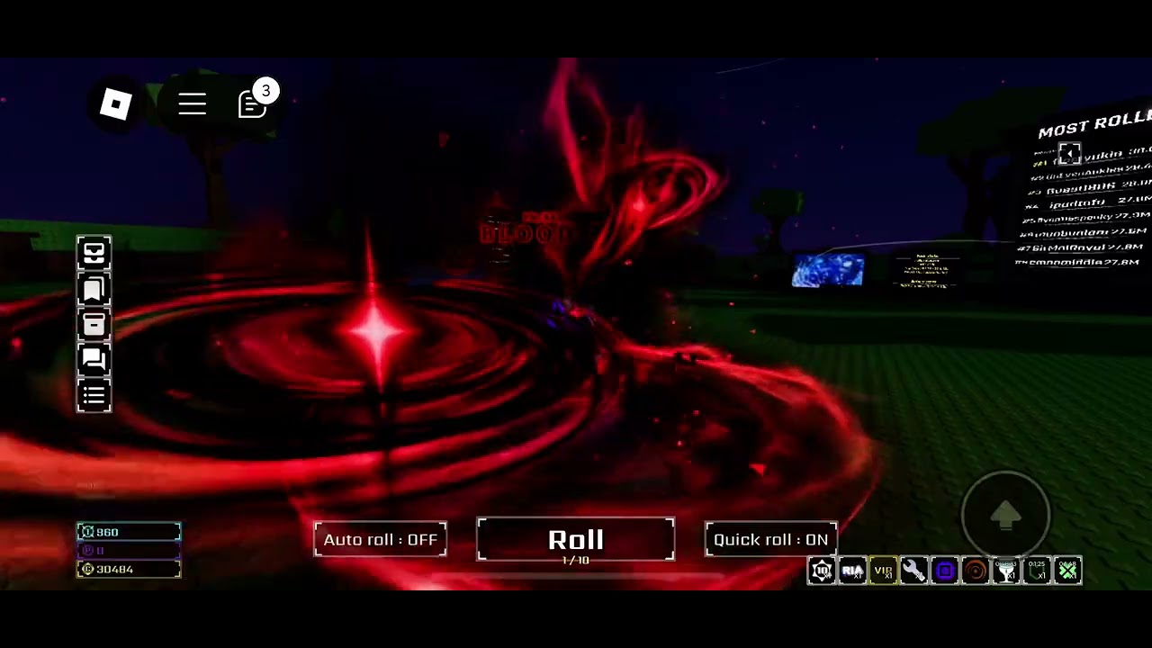 Sol’s RNG Roblox rolling BloodLust 300mil - YouTube