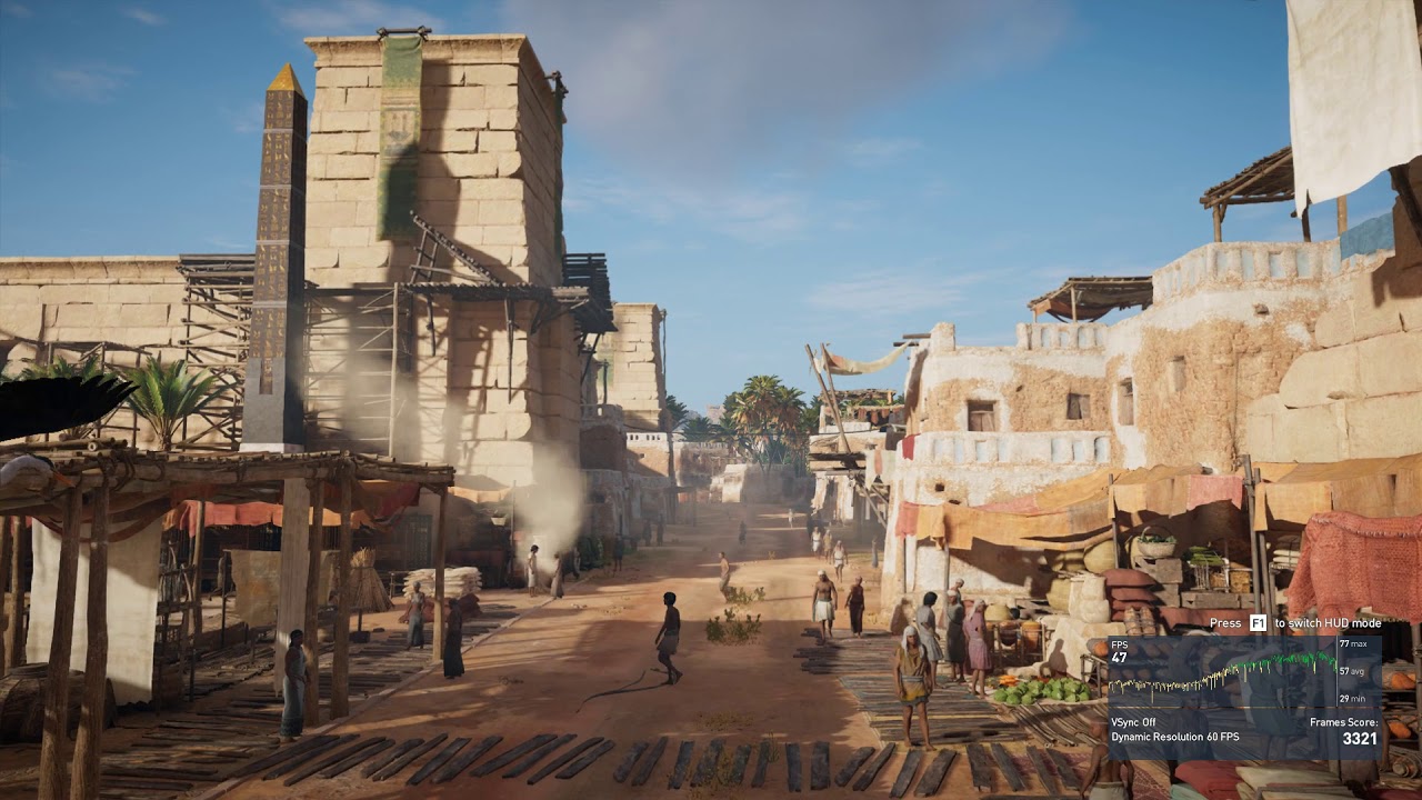 Assassin's Creed Origins Benchmark | Ultra Graphics 1080p | EVGA GTX ...