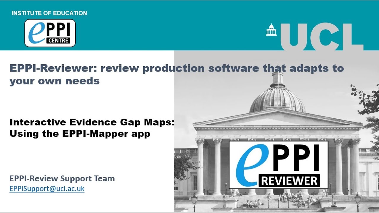 Interactive evidence (gap) maps - Introduction - YouTube