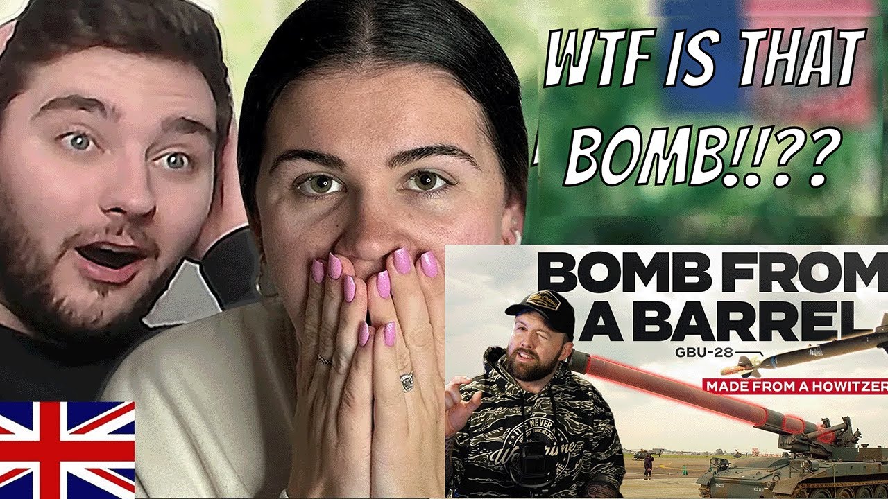 Brits React to The Bunker Busting Howitzer Bomb that Ended Desert Storm ...