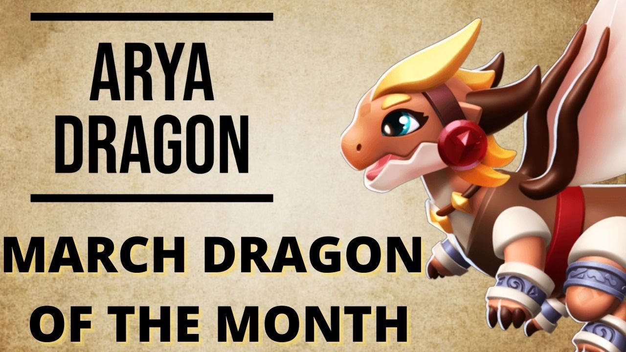 Legendary Arya Dragon | March Dragon Of The Month | Dragon Mania ...