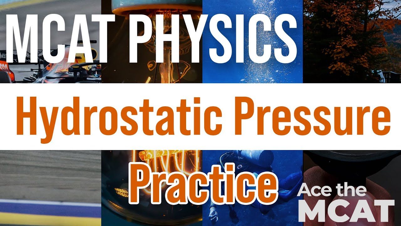 MCAT Physics Practice: Hydrostatic Pressure - YouTube