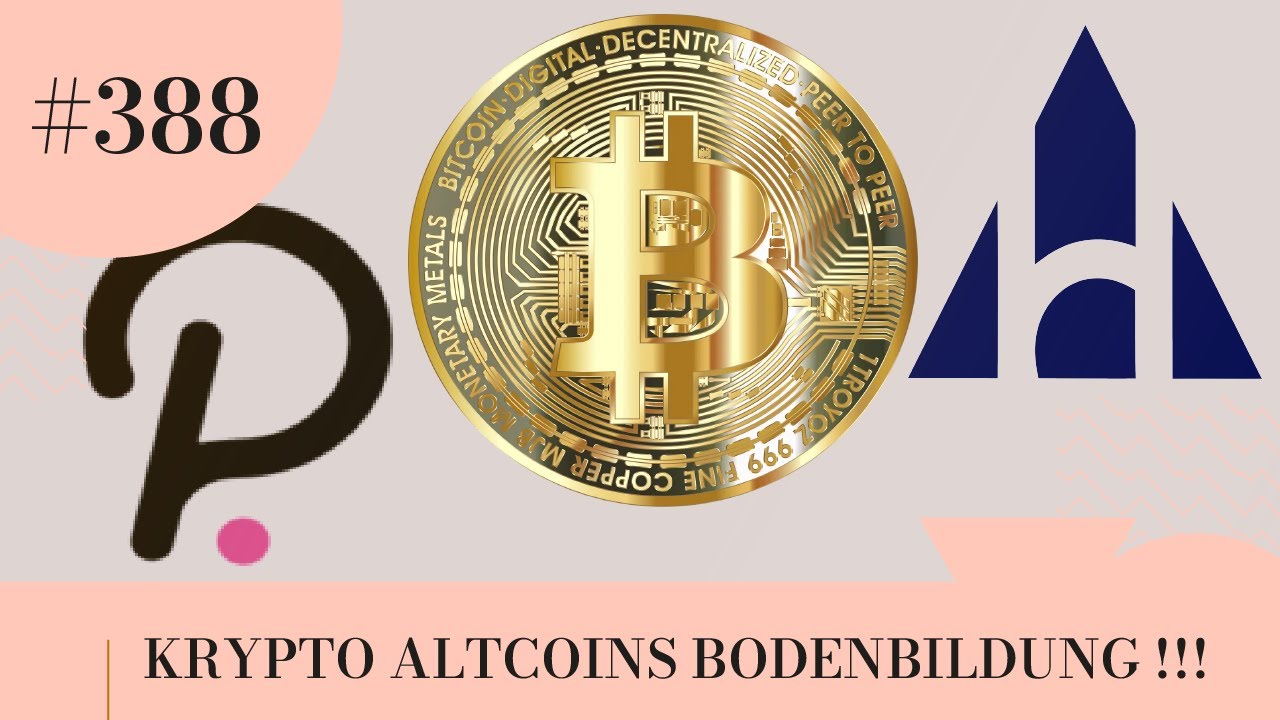 KRYPTO ALTCOINS BODENBILDUNG !!! POLKADOT ALCHEMYPAY !!! BITCOIN ...