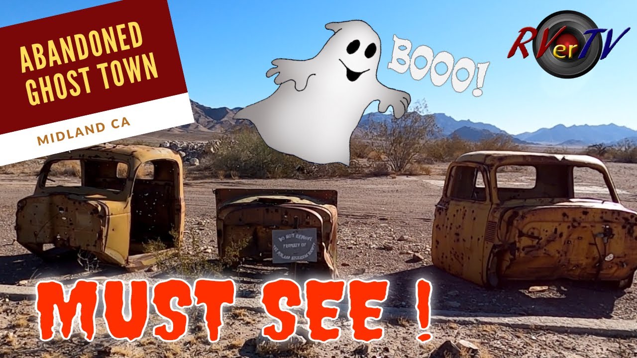 Midland California Ghost Town - Abandoned - Off Road Trails - YouTube