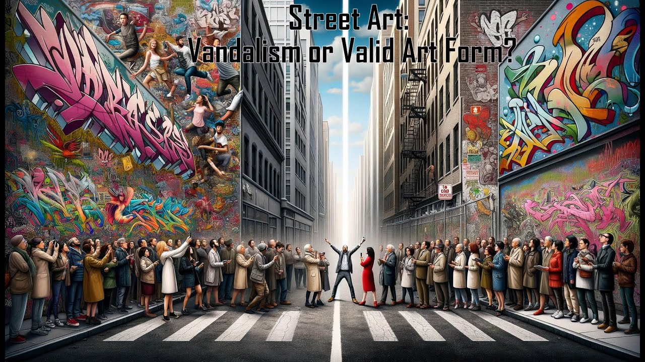 Street Art: Vandalism or Valid Art Form? - YouTube