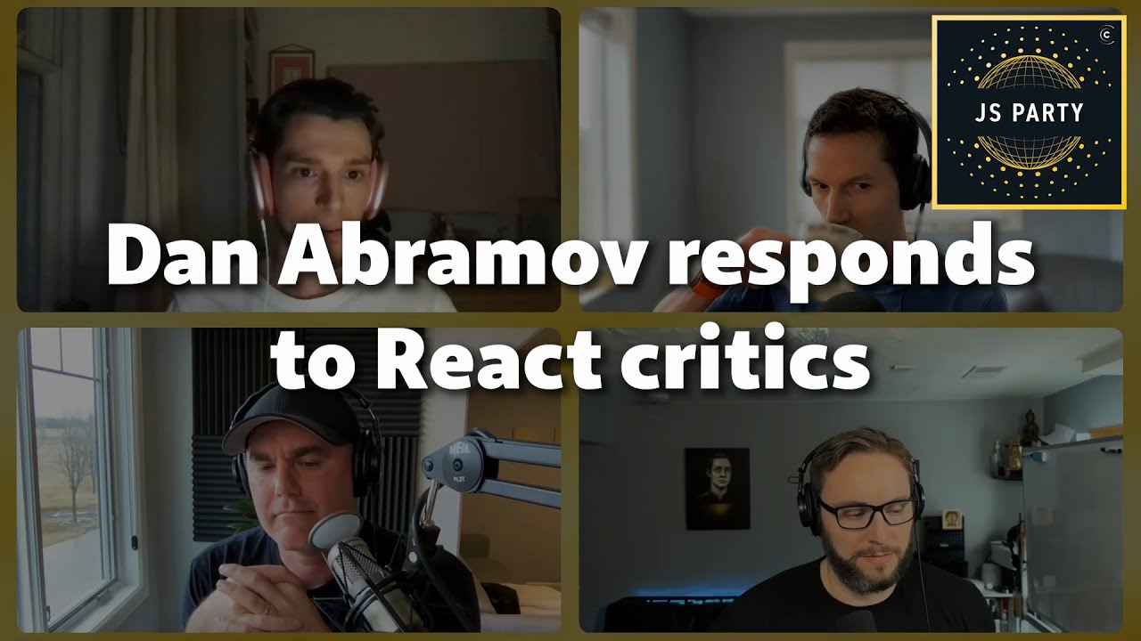 Dan Abramovs Response To Recent React Criticisms Youtube