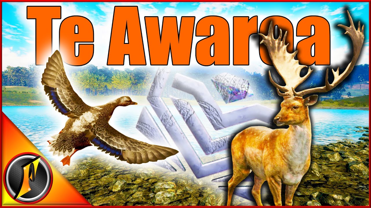 Diamond Fallow & Cliff Diving for a Piebald Mallard Hen on Te Awaroa ...