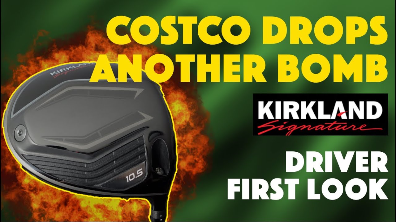 COSTCO drops another BOMB! Kirkland Golf Driver First Look! - YouTube