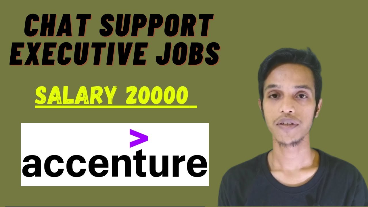 Chat Support job in Accenture || Jobs in Accenture || Customer care ...