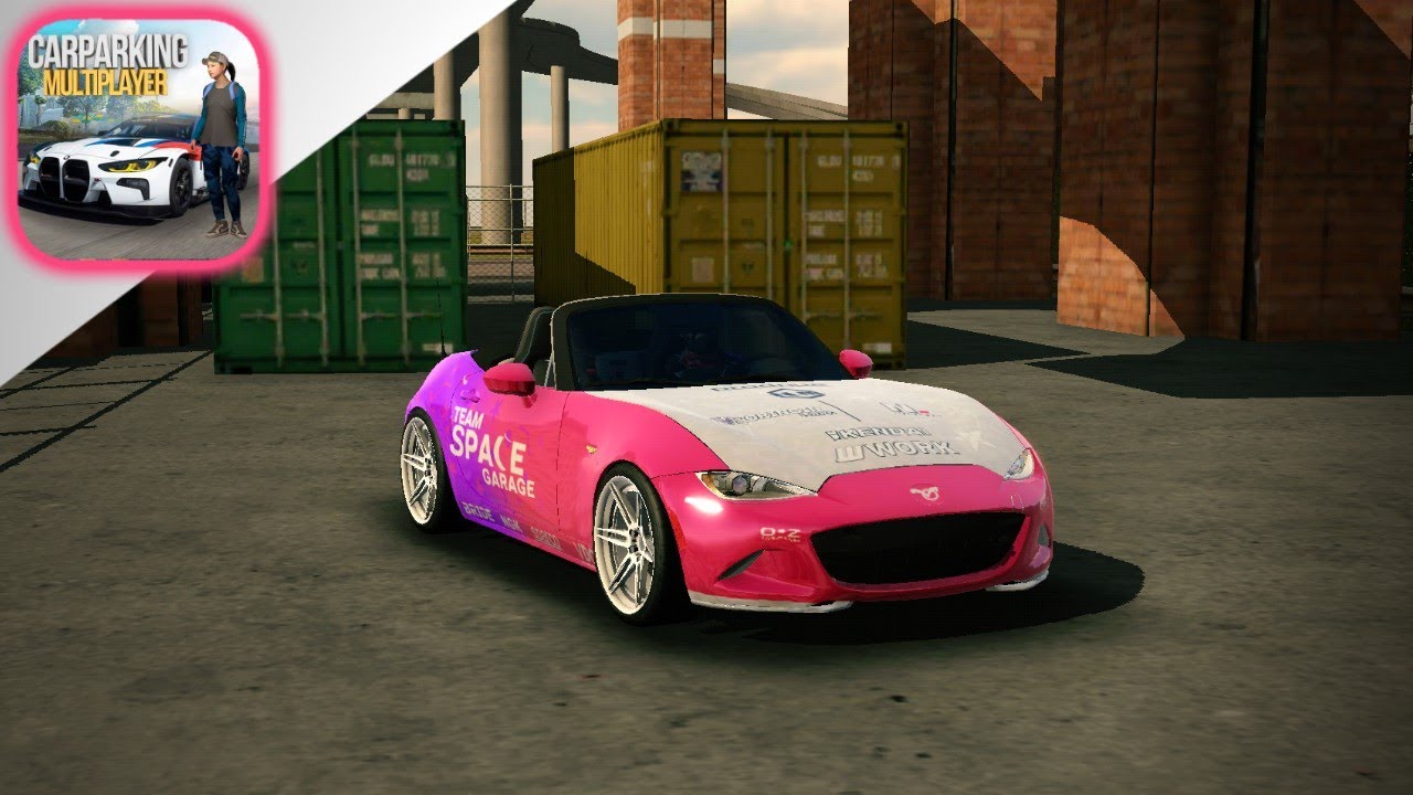 O NOVO MIATA DA SPACE GARAGE NO CAR PARKING MULTIPLAYER - YouTube