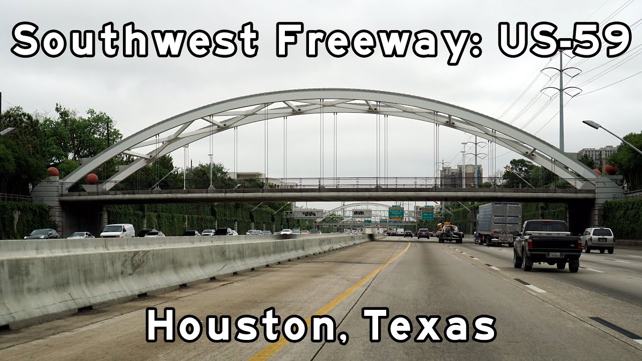 Interstate 69 North - Houston, Texas - The Southwest Freeway & The ...