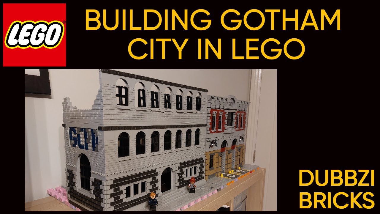 Building GOTHAM CITY IN LEGO - Episode 12 - The GCPD - YouTube