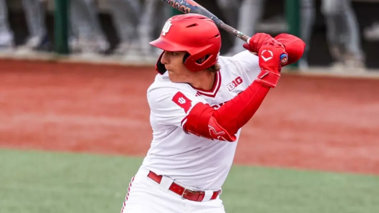 Jake Hanley 2025 College Baseball Highlights! | Indiana Hoosiers - YouTube