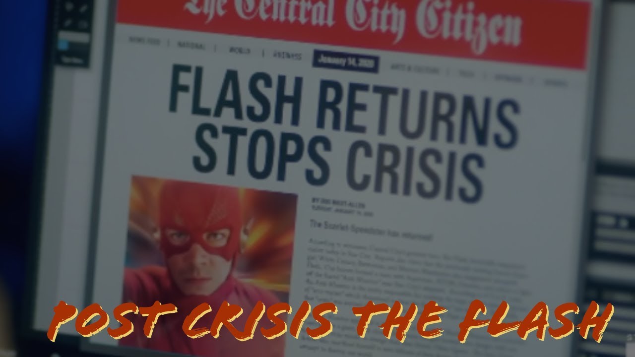 Post Crisis Flash 6x10 Trailer Reaction Explained - YouTube