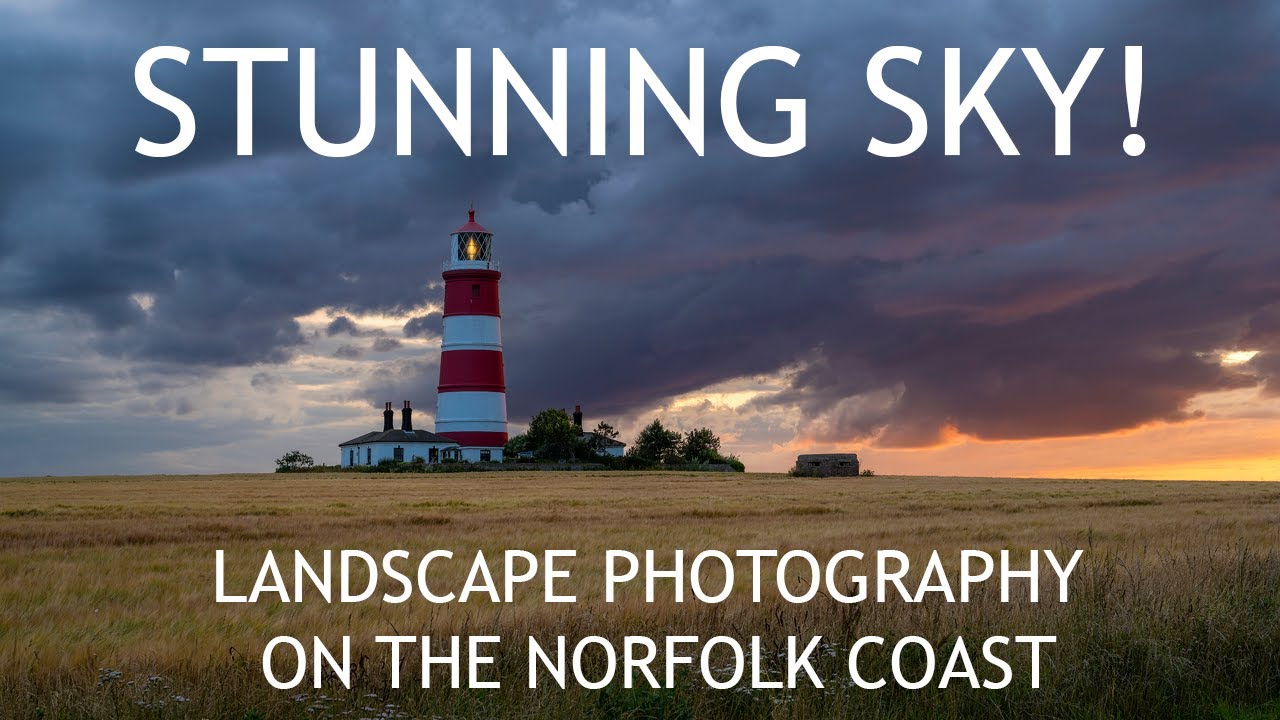 STUNNING SKY! - Landscape Photography on the Norfolk Coast - YouTube