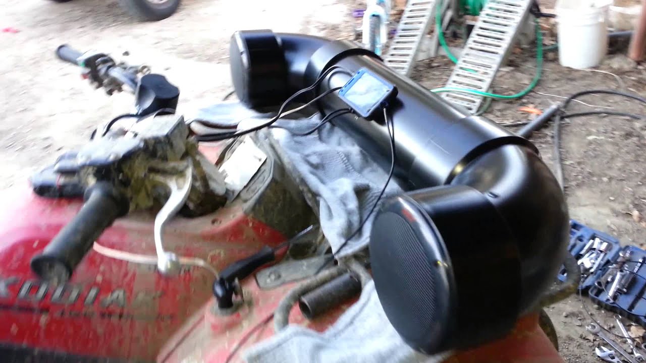 Custom built atv audio tube - YouTube
