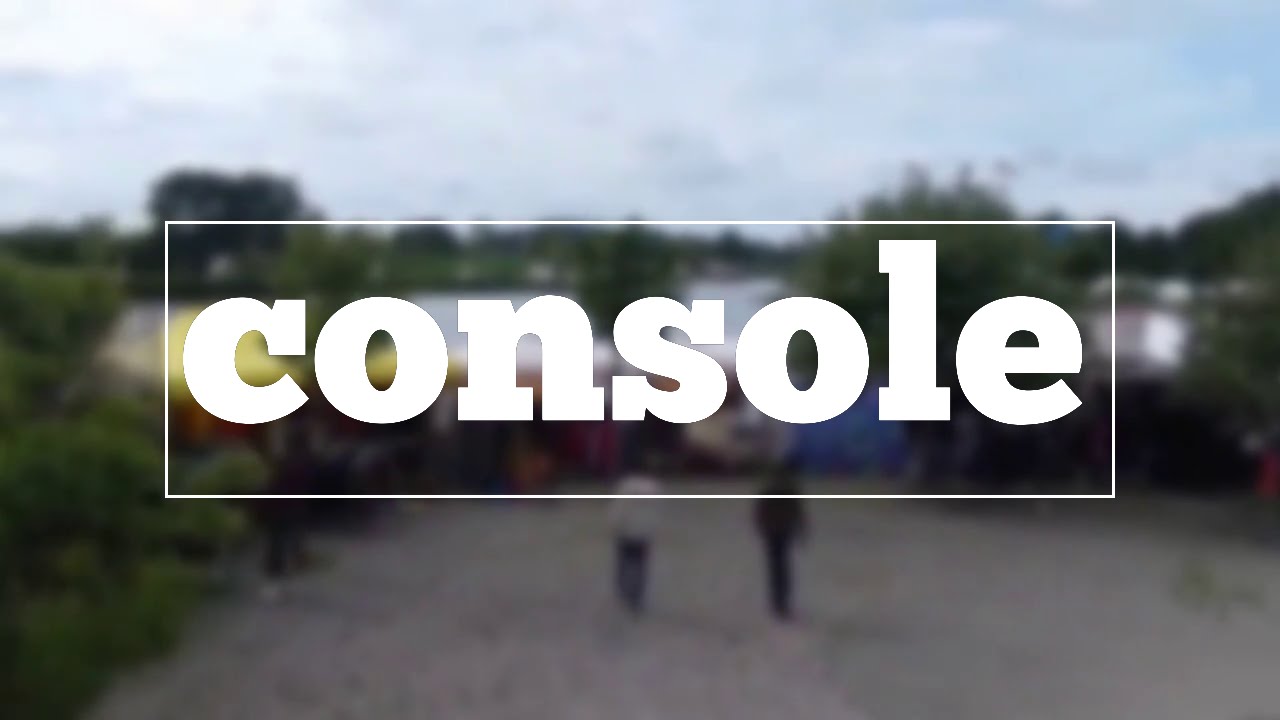 console spelling - YouTube
