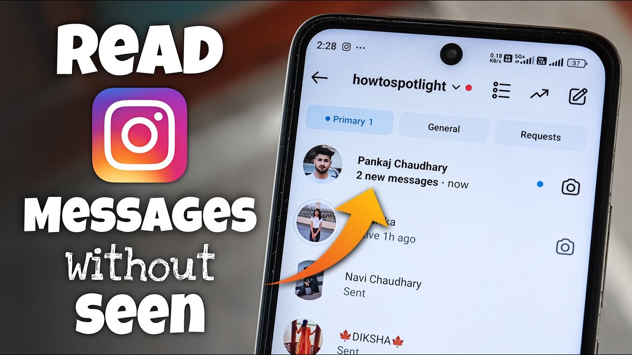 How to Read Instagram Messages Without Seen 2024 - YouTube