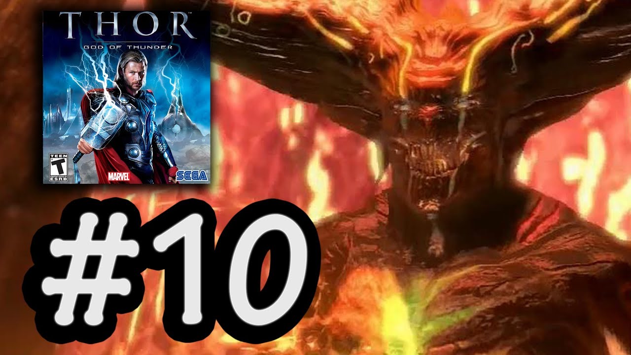 Thor: God Of Thunder - Surtur, Lord of Infernir Boss Battle [Part 10 ...