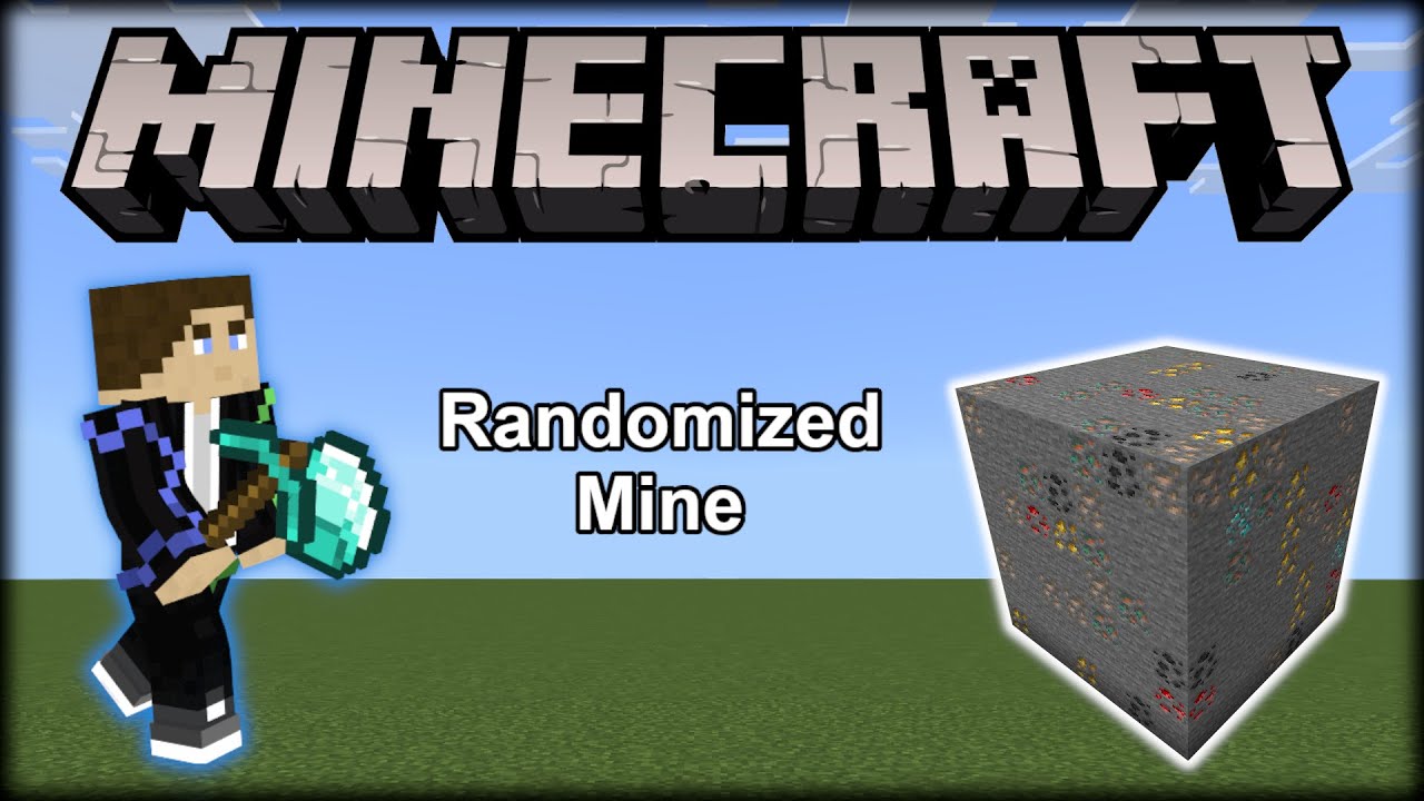 How to Make a Randomized Mine in Minecraft - YouTube