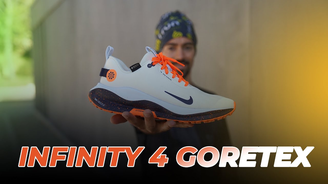 NIKE INFINITY RN4 GTX Le running HYBRIDE TEST 4K - YouTube