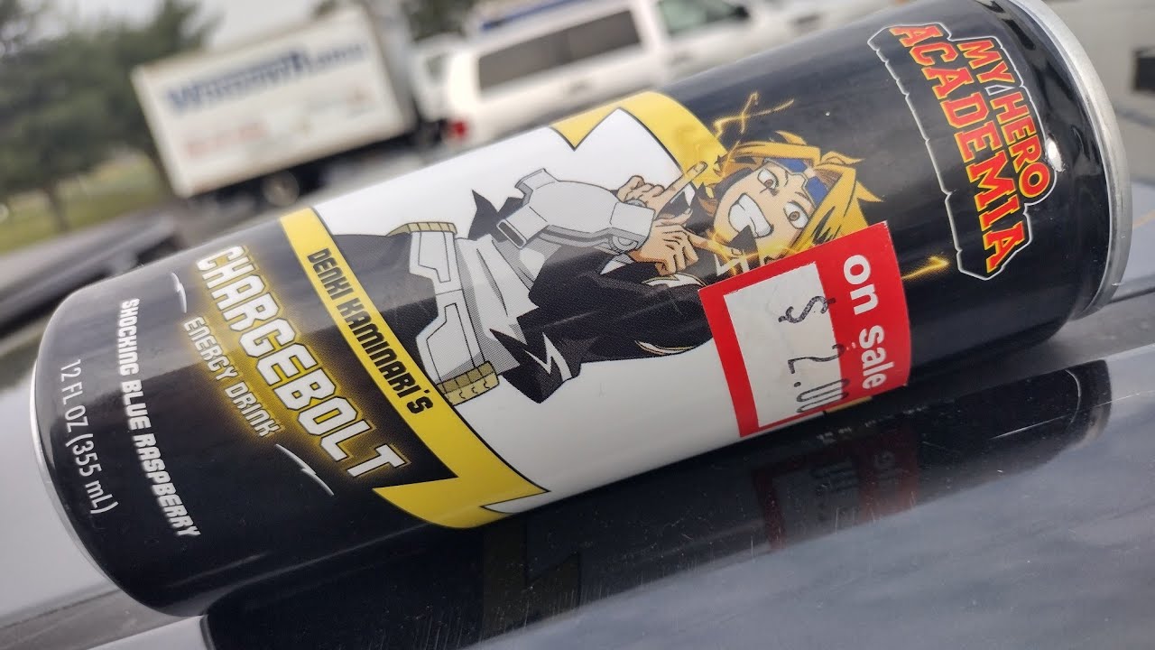 Denki Kaminari's Chargebolt Energy Drink by My Hero Academia ...