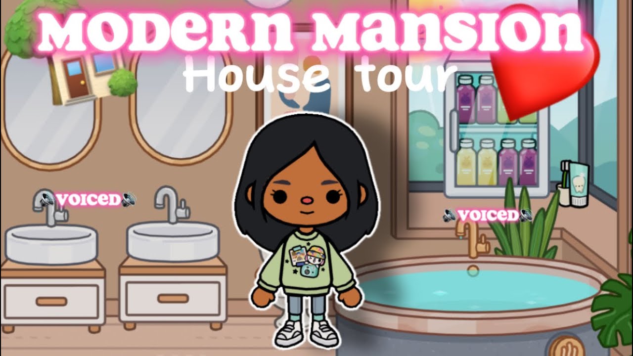 🌷 Modern mansion house tour |Toca boca🌷 - YouTube
