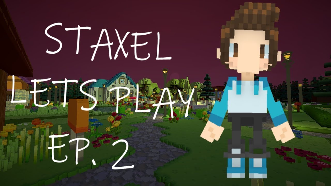 Staxel Lets Play EP. 2 Starting the Barn - YouTube
