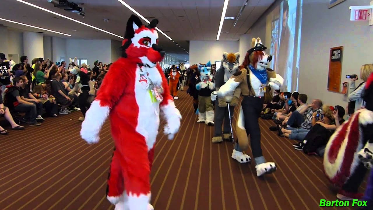 Anthrocon 2013 - Fursuit Parade - YouTube