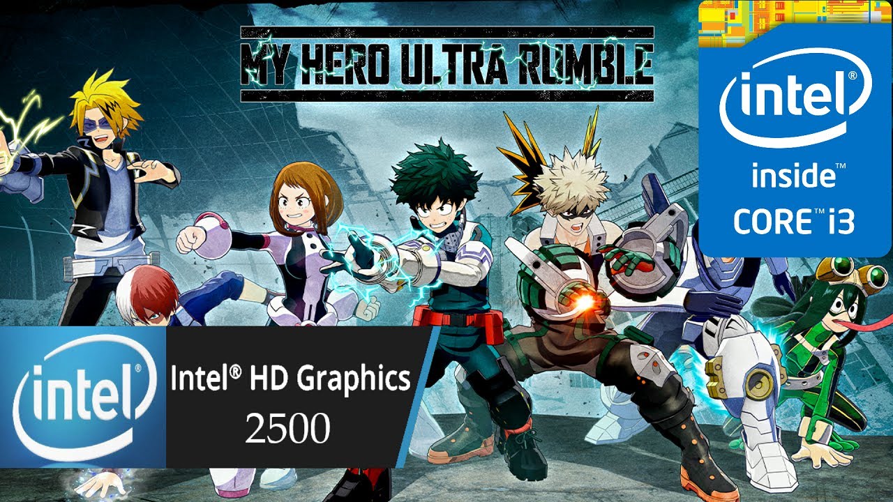 My Hero Ultra Rumble PC Intel HD Graphics 2500 | I3 3220 | 4GB Ram ...