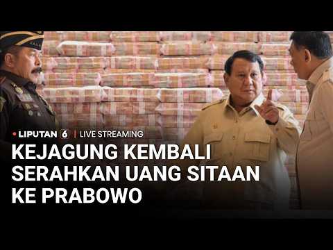 🔴LIVE | Kejagung Kembali Serahkan Hasil Penyelamatan Keuangan Negara ke Prabowo
